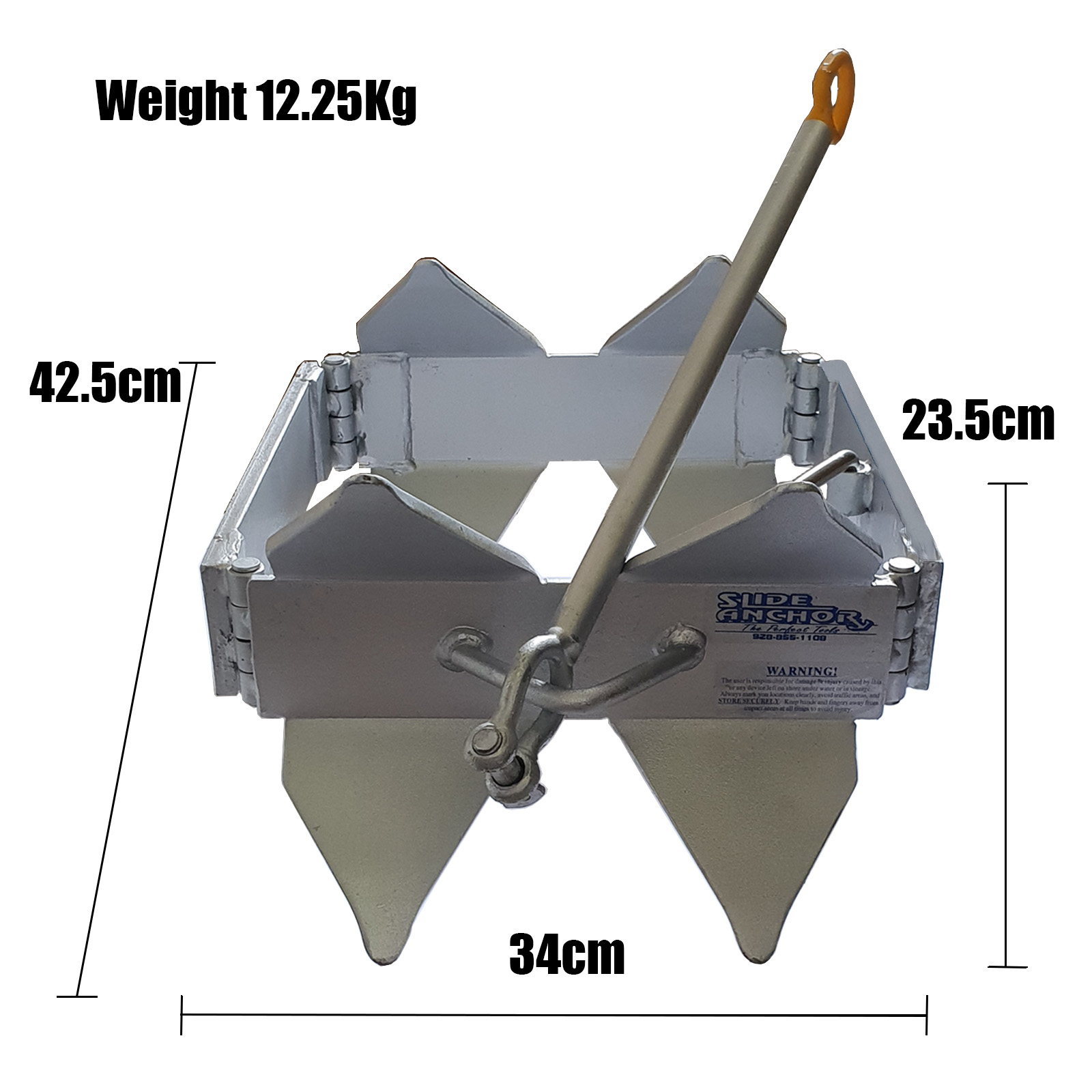 12.25kg Large Slide Anchor Box Anchor Hot Dip Galvanized Stainless ...